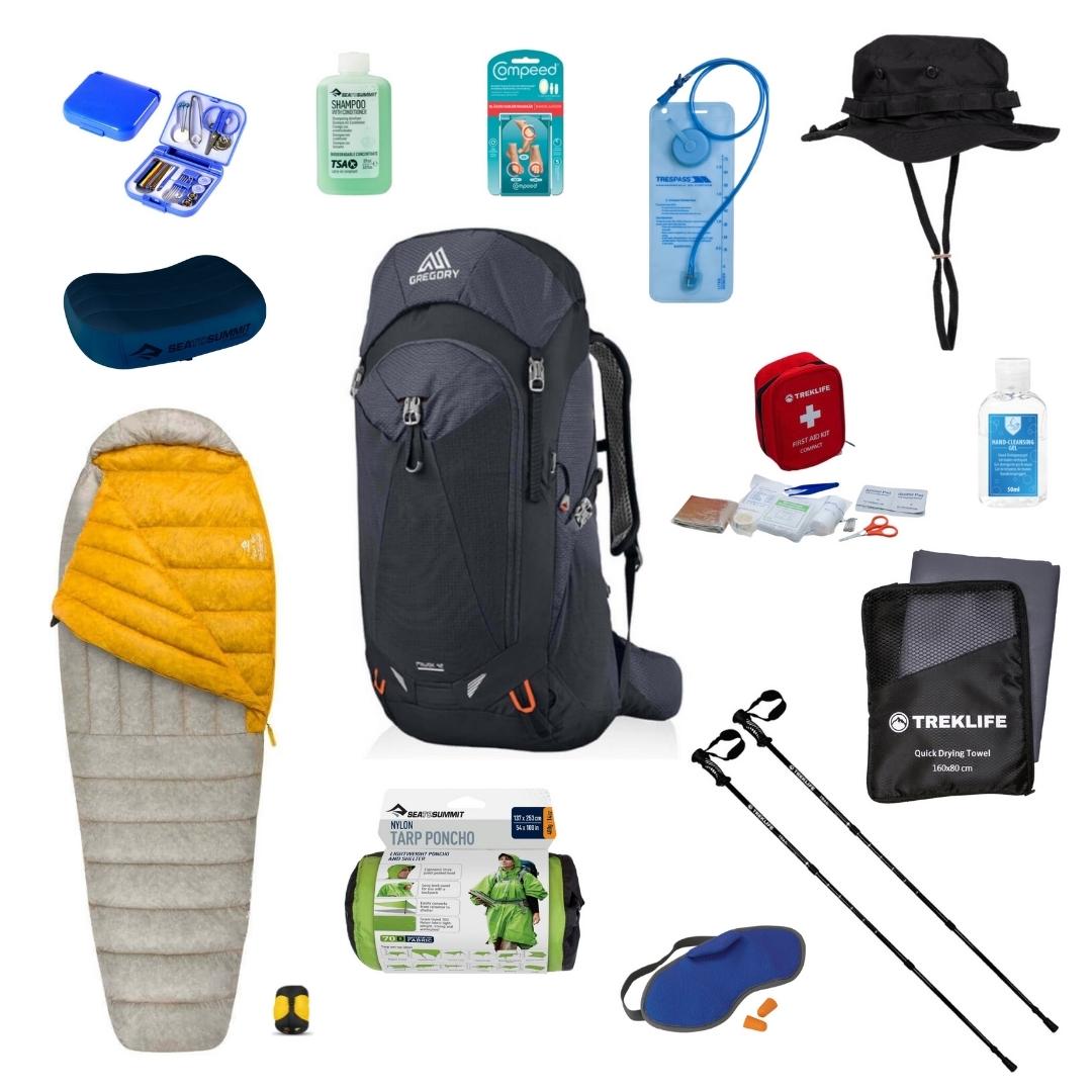 Den Ultimative Pakkeliste til Caminoen (Dos & Don'ts)